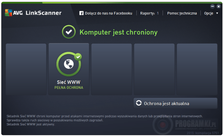 AVG LinkScanner - Oprogramowanie do skanowania stron internetowych pod ...