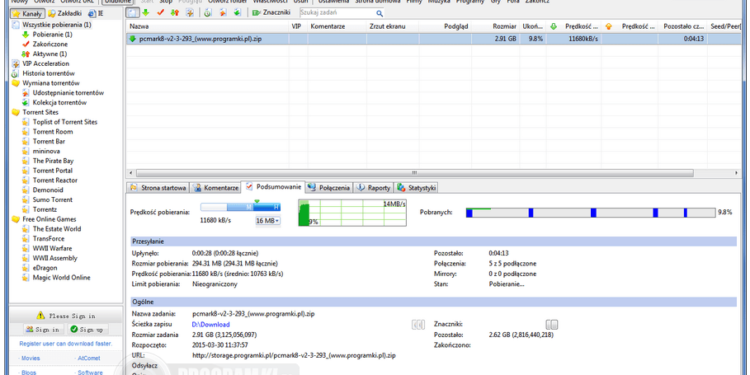 BitComet - Program do pobierania plików z sieci BitTorrent i ED2K - Programki.pl