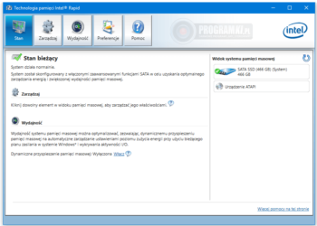 Intel Rapid Storage Technology (Intel RST) Driver - Sterownik dla ...
