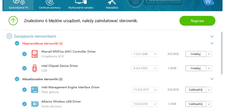 Wise Driver Care - Program do wyszukiwania i aktualizacji sterowników w systemie Windows ...